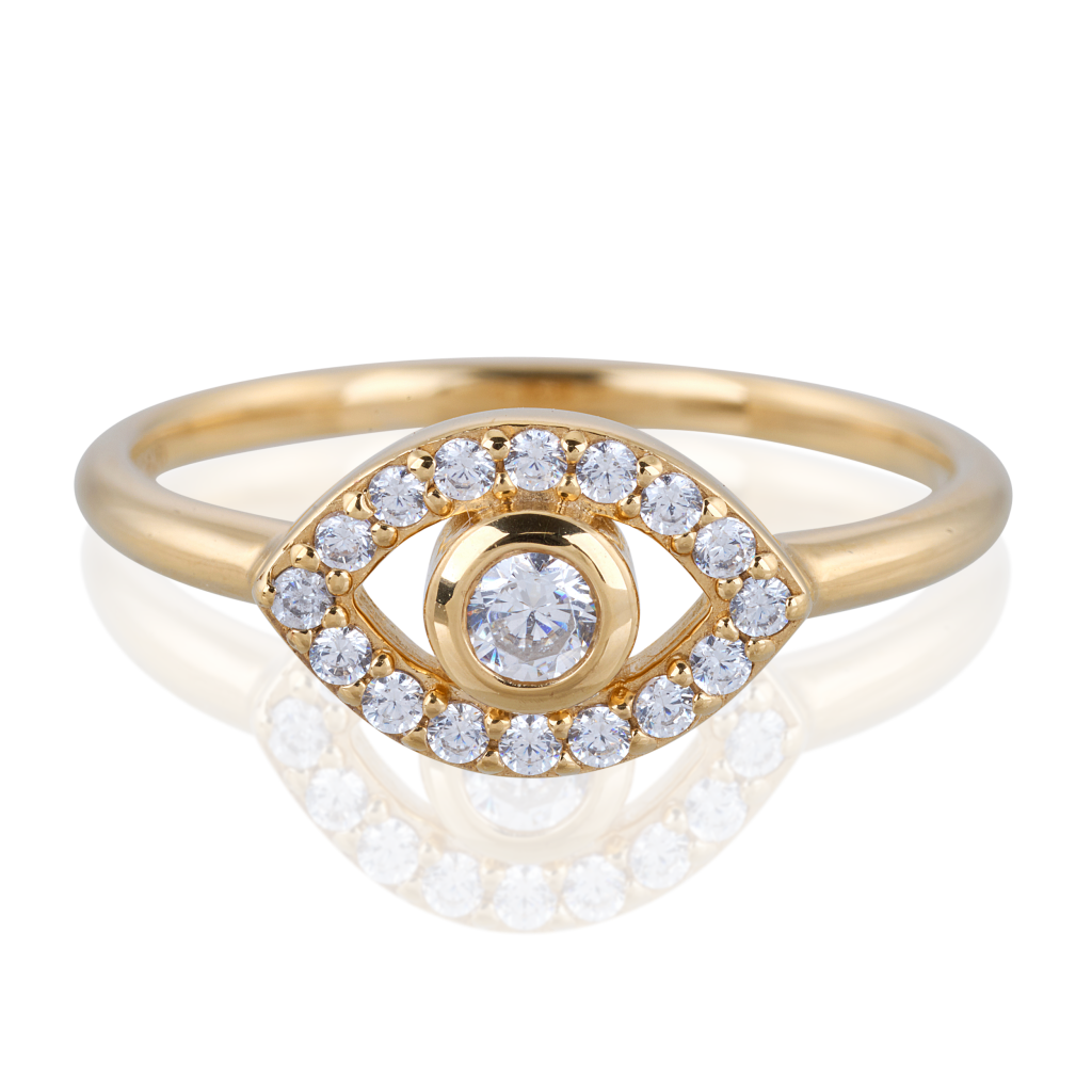 Devine eye mini ring Gp - Carolina Gynning